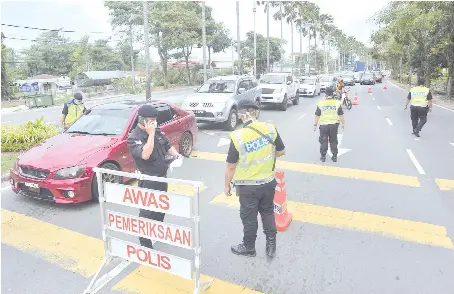 Action for not complying with MCO – police - PressReader
