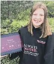 Amy helps spread the word for power company - PressReader