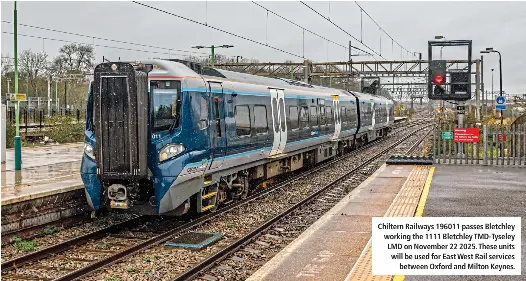 Proposal revealed to incorporat­e East West Rail Company into Network ...