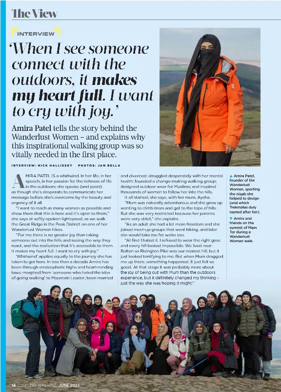 ‘When I see someone connect with the outdoors, it makes my heart full. I want to cry with joy ...