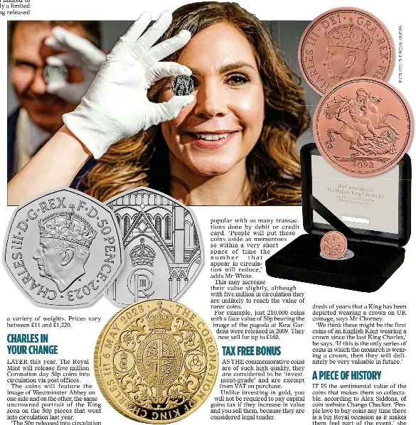 Perfect to mark the Coronation, but which coins can make a mint? - PressReader
