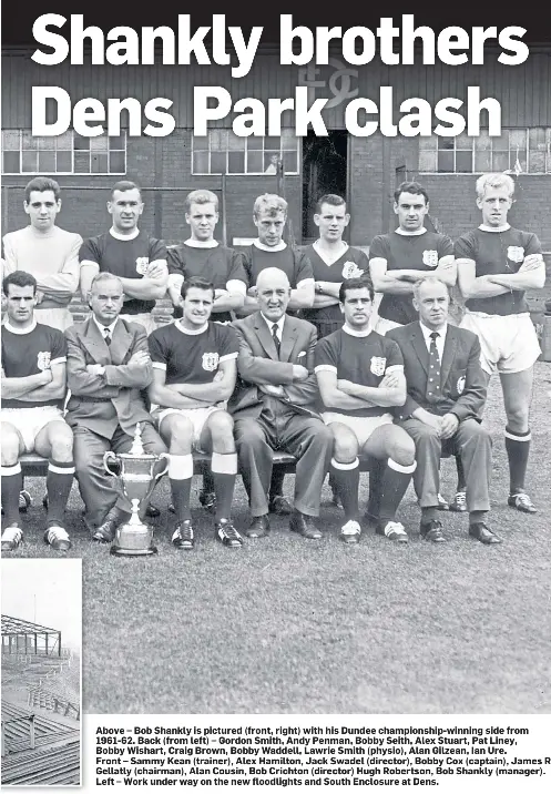 Shankly brothers Dens Park clash - PressReader