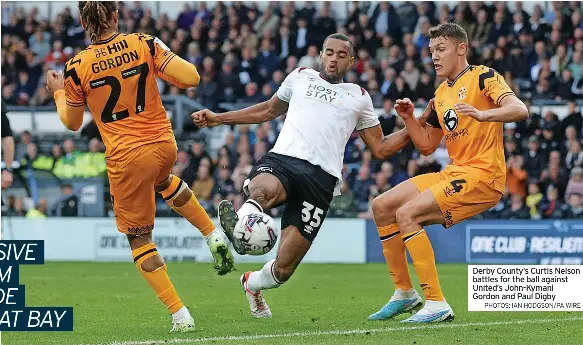 Resolute U’s can take pride from Derby point - PressReader