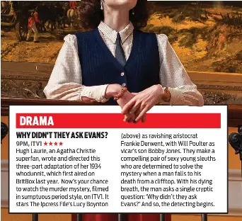 WHY DIDN’T THEY ASK EVANS? - PressReader