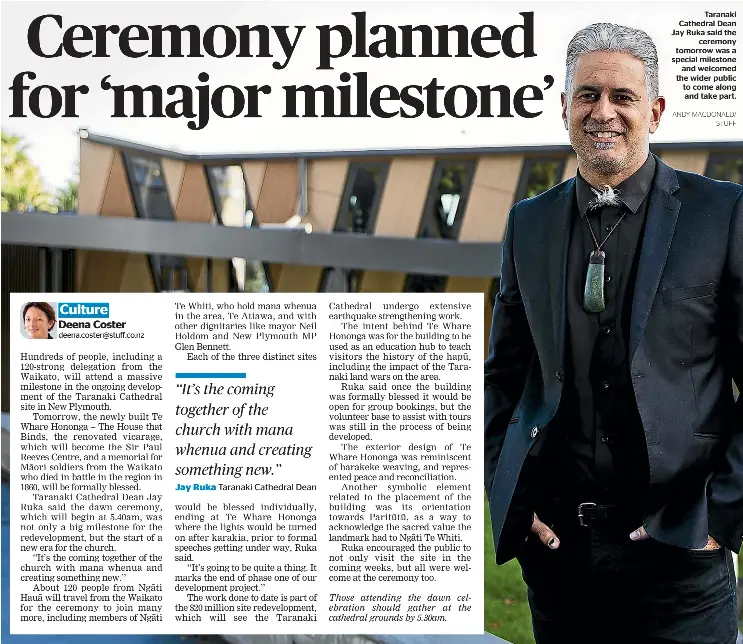 Ceremony planned for ‘major milestone’ - PressReader
