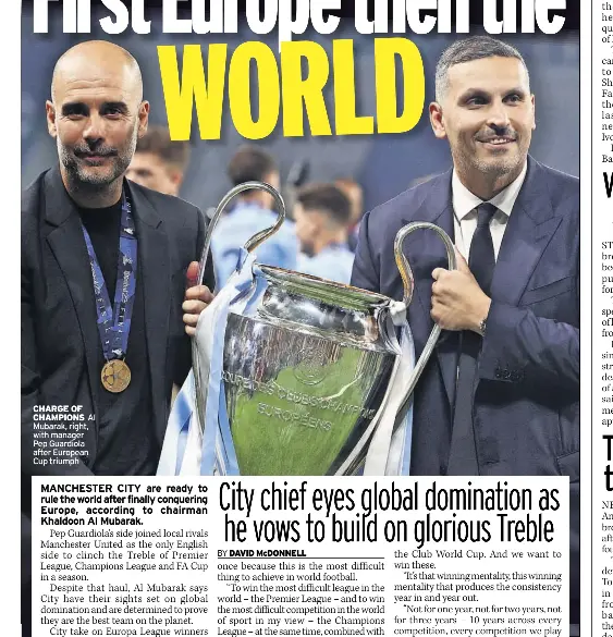 First Europe then the WORLD - PressReader
