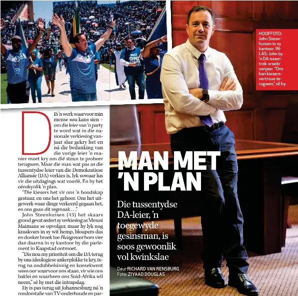 Nuwe DA-leier is ’n man met ’n plan - PressReader