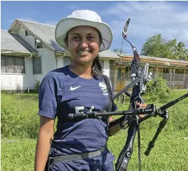 Archer sets target for Palau Games - PressReader