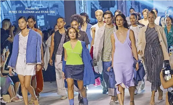 FILIPINO PHENOTYPE: #CARLJANCRE­WZ TAKES OVER THE RUNWAY - PressReader