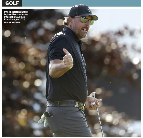 Mickelson veut chasser les démons qui le hantent - PressReader