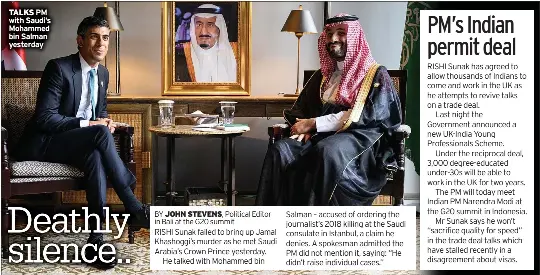 Deathly silence.. - PressReader