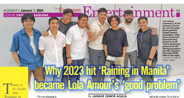Why 2023 hit ‘Raining in Manila’ became Lola Amour’s ‘good problem ...