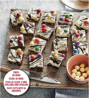 Rocky road cheesecake bars - PressReader