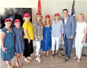 Rep. Greg Martin baseball caps criticized as demeaning women - PressReader