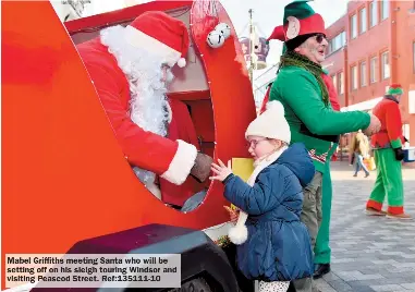 The red sleigh is out and about - PressReader