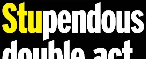 Stupendous double act - PressReader