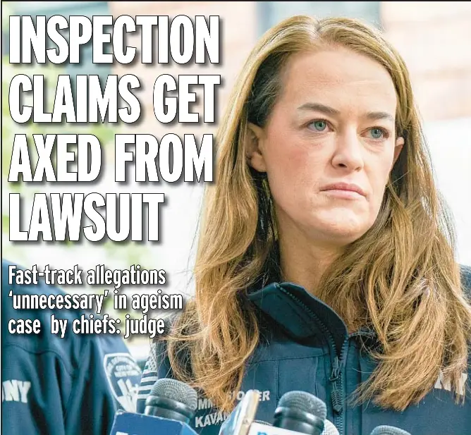 INSPECTION CLAIMS GET AXED FROM LAWSUIT - PressReader
