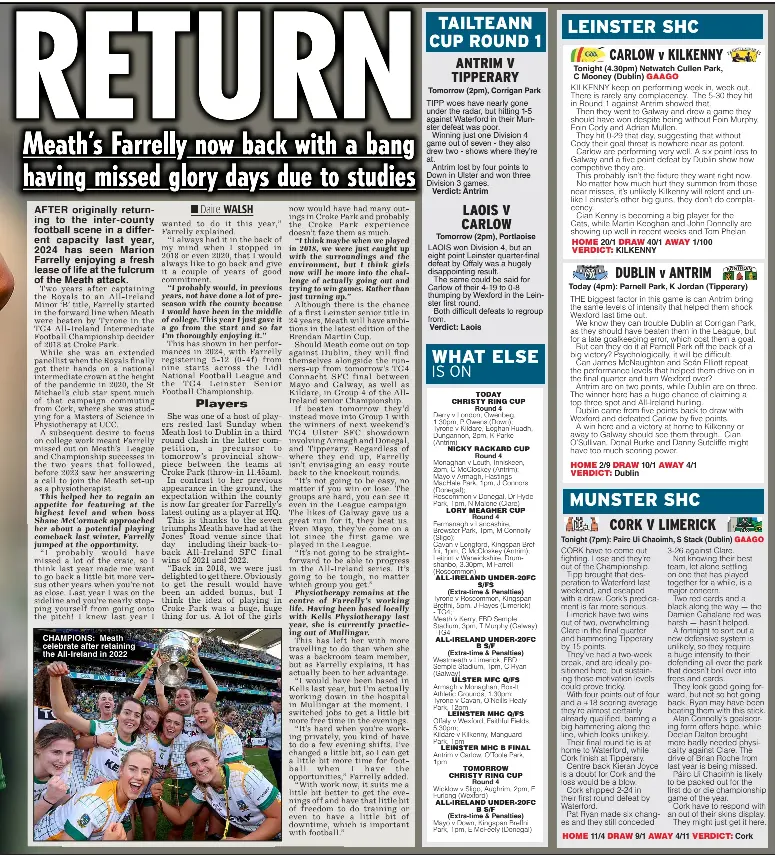 MUNSTER SHC - PressReader