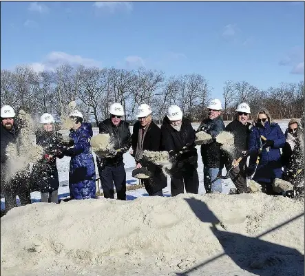 Officials break ground on new George Nasuti ES at Barry Field - PressReader