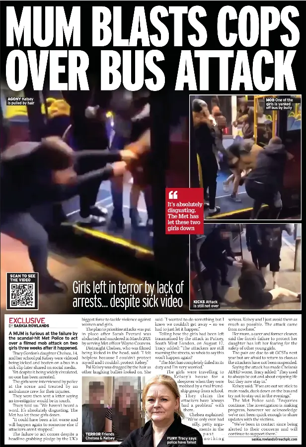 MUM BLASTS COPS OVER BUS ATTACK - PressReader