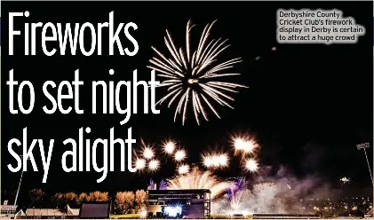 Fireworks to set night sky alight - PressReader