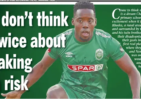 I don’t think twice about taking a risk - PressReader