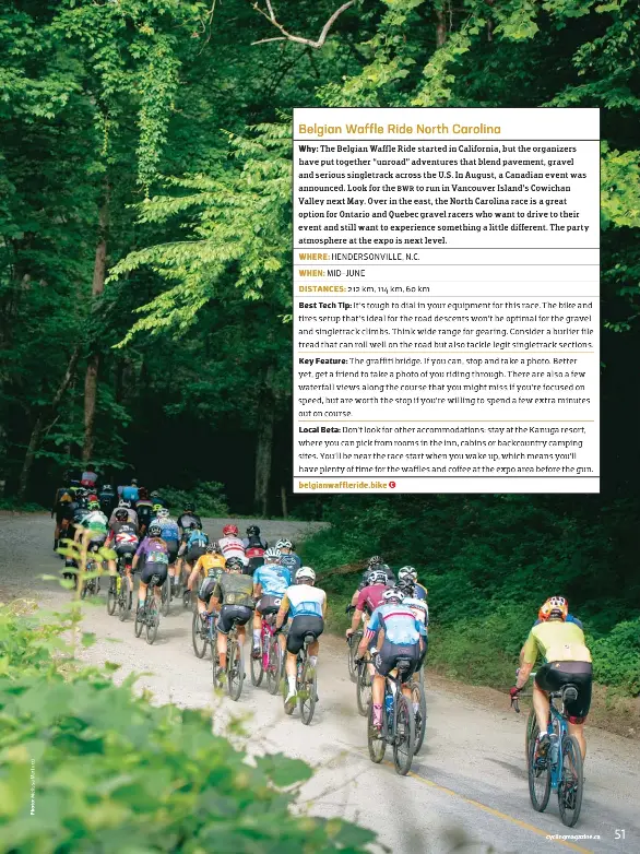 Belgian Waffle Ride North Carolina - PressReader