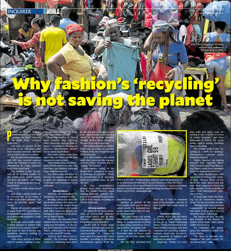 Why fashion’s ‘recycling’ is not saving the planet - PressReader