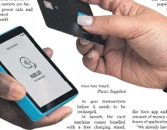 Yoco boosted by Covid-induced switch to contactles­s payments - PressReader
