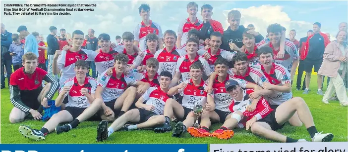 DRP are too strong for St Mary’s in one-sided U-19 ‘A’ final - PressReader