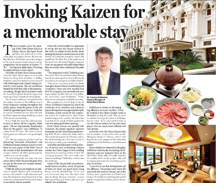 Invoking Kaizen for a memorable stay - PressReader