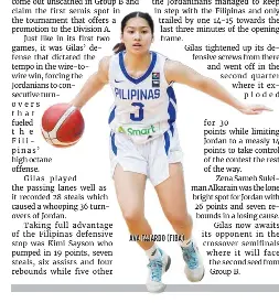 Gilas Girls secure semifinals berth with rout of host Jordan - PressReader