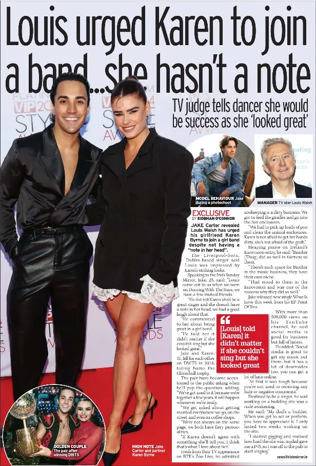 Louis urged Karen to join a band...she hasn’t a note - PressReader