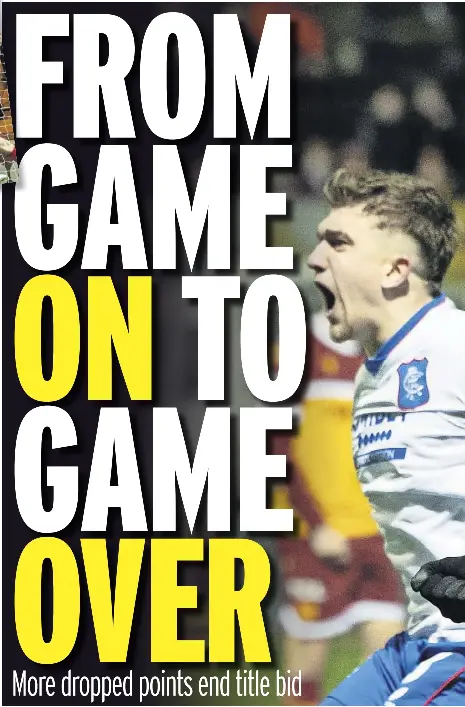 FROM GAME ON TO GAME OVER - PressReader