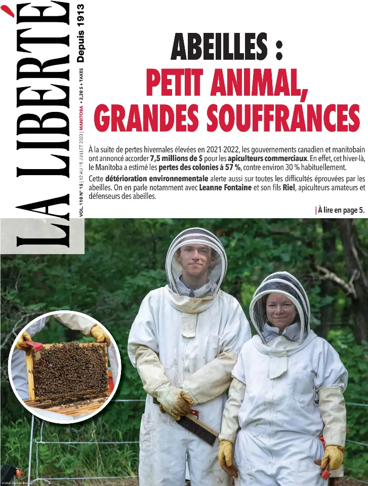 ABEILLES : PETIT ANIMAL, GRANDES SOUFFRANCE­S - PressReader