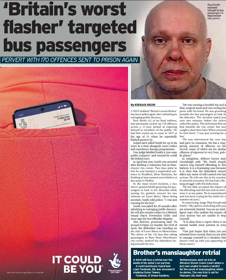 ‘Britain’s worst flasher’ targeted bus passengers - PressReader