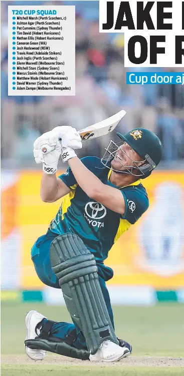 JAKE NOT OUT OF RUNNING - PressReader