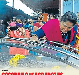 COCODRILO “SAGRADO” ES SEPULTADO CON HONORES - PressReader