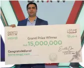 Raffle winner plans investment­s and Hajj pilgrimage with Dh15m prize ...