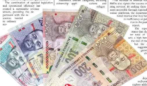 Permits propel Home Affairs revenue to unpreceden­ted new heights ...