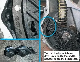 Clutch actuator failure - PressReader