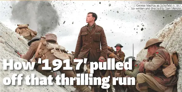 How ‘1917’ pulled off that thrilling run - PressReader