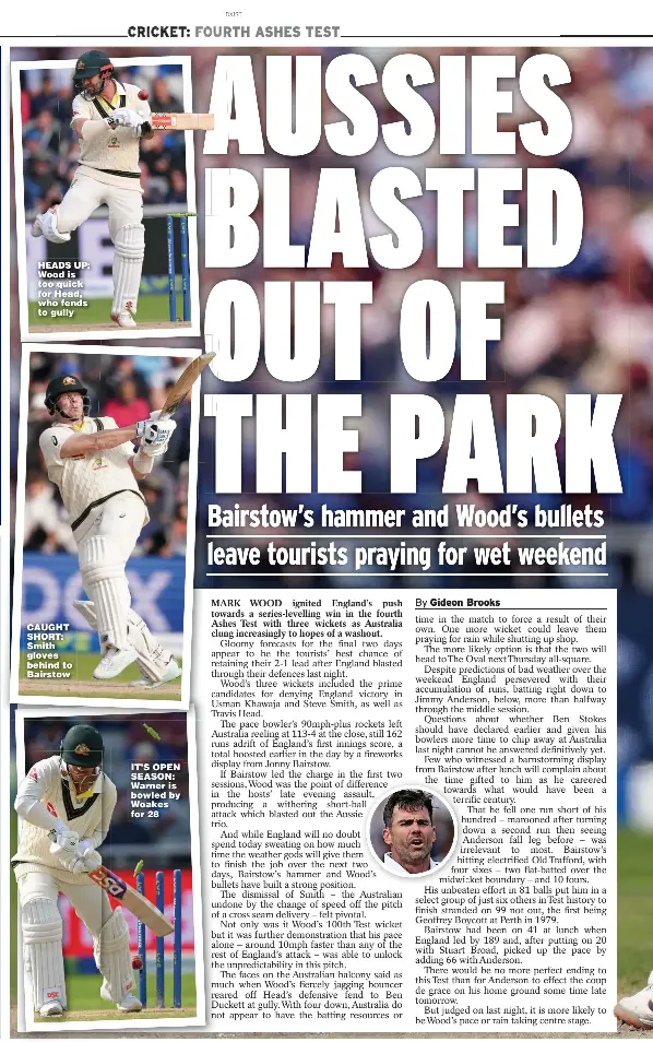 AUSSIES BLASTED OUT OF THE PARK - PressReader