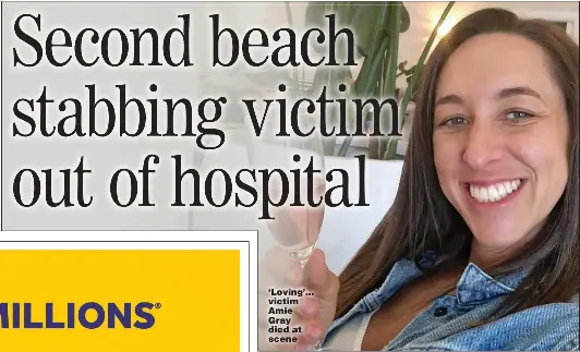 Second beach stabbing victim out of hospital - PressReader