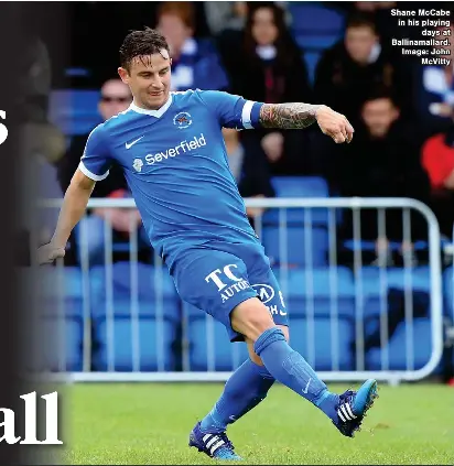 Mccabe prepares for new role as Director of Football - PressReader