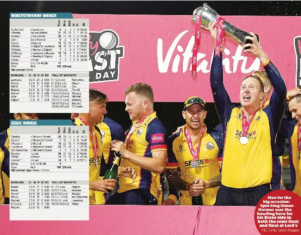 Harmer’s Eagles soar to a maiden T20 title - PressReader