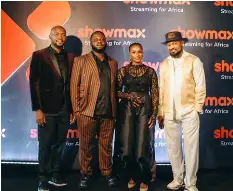 Celebritie­s gather for Showmax re-launch - PressReader