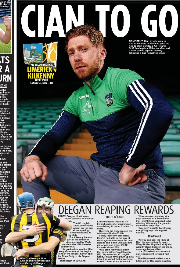 RIVALS CIAN ON GLORY... - PressReader