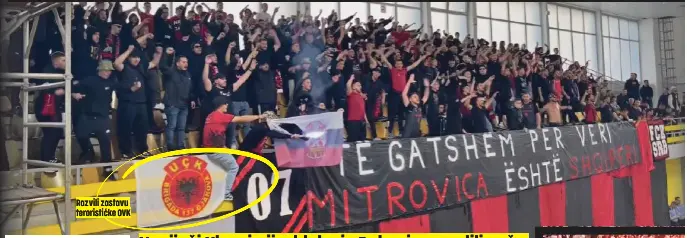 ŠIPTARI ZAPALILI SRPSKU ZASTAVU - PressReader