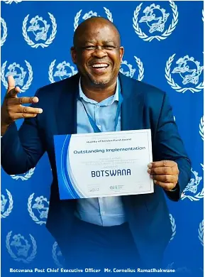 Botswana Post among the best operators - PressReader
